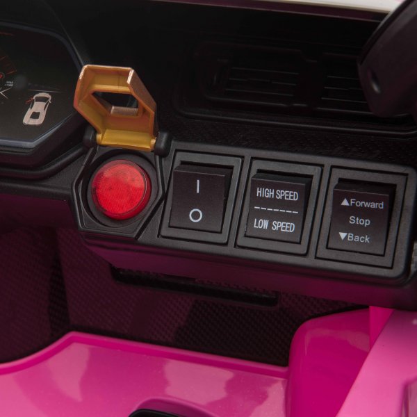 Elbil for barn - Lamborghini Sian - Rosa - Prisklok